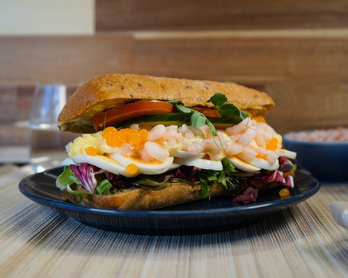 SPAR Hune | Sandwich med æg/rejer