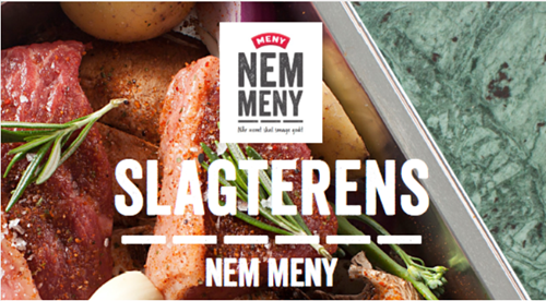 MENY Skalborg Bakke | Slagterens Nem Meny