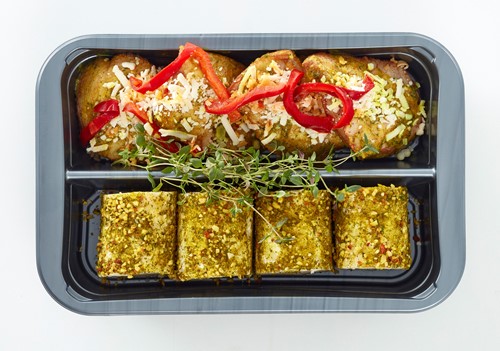 MENY Grenaa | Kyllingebryst i rosmarin og hvidløg med kartoffeltårne