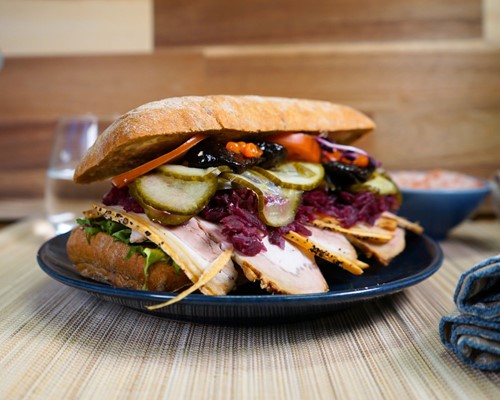 SPAR Hune | Flæskestegs sandwich